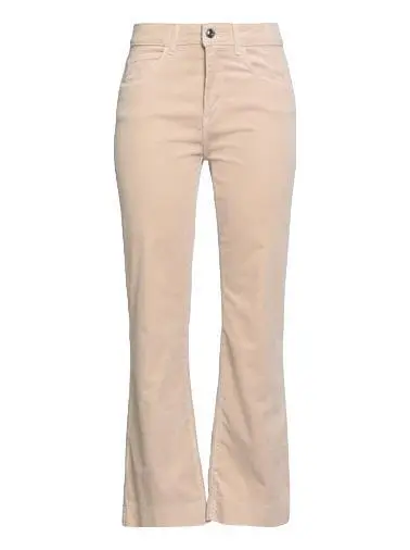 CARACTÈRE Essential Bootcut Corduroy Pants - Beige