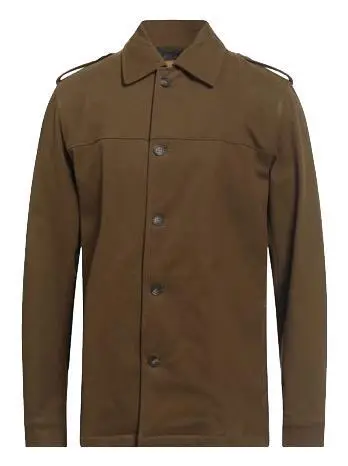 TOD'S Shirt Military Size Cotton, Cashmere, Elastane - Green