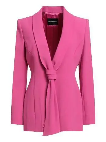 Emporio Armani Single-breasted Fuchsia Blazer - Pink