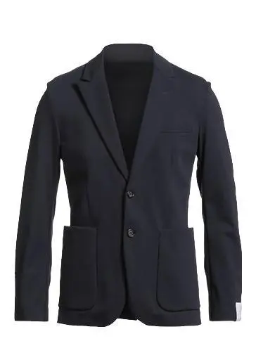 PAOLO PECORA Blazer Midnight Size Viscose, Polyamide, Elastane - Blue