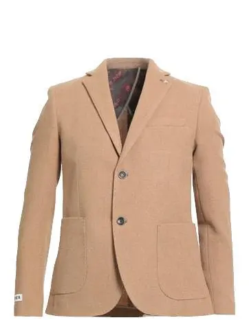 BERNA Blazer Camel Size Acrylic, Polyester, Wool - Beige