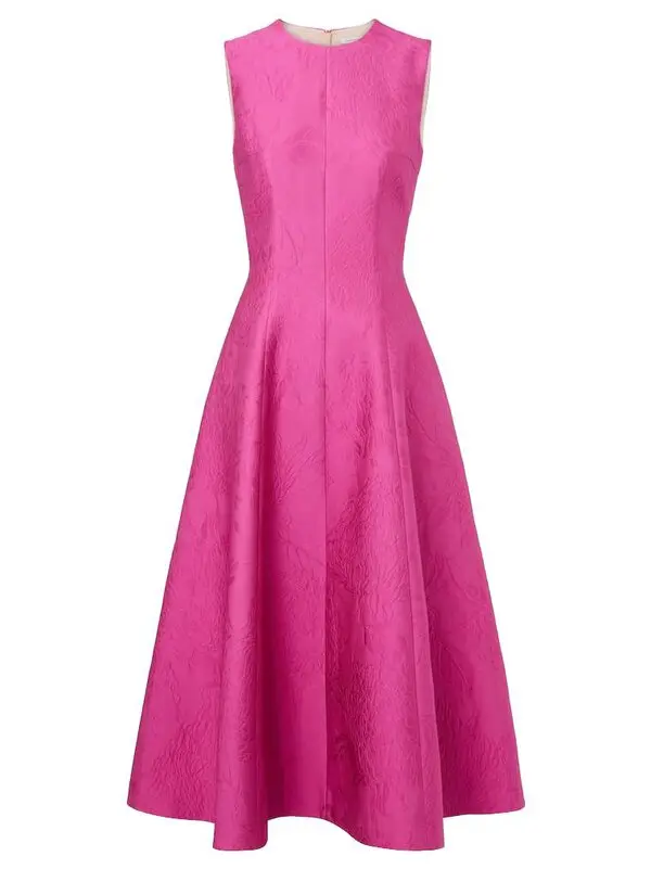 EMILIA WICKSTEAD Mara Cloqué Cocktail Dress - Pink