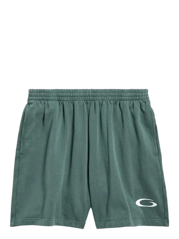 Balenciaga Basketball Sweat Shorts - Green