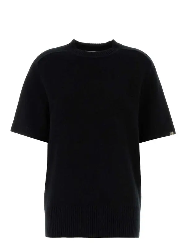 EXTREME CASHMERE X Stretch Cashmere Blend Scott Sweater - Black