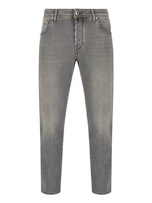 Jacob Cohen Regular Fit Denim Jeans - Gray
