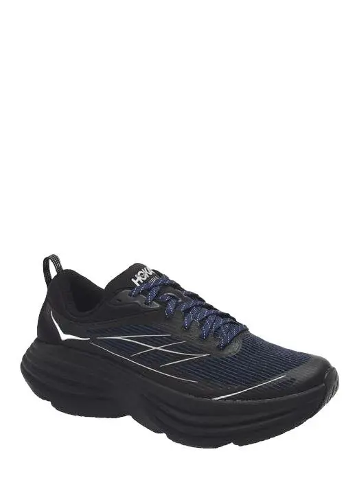 Hoka Bondi Caged Sneaker - Midnight Blue /black