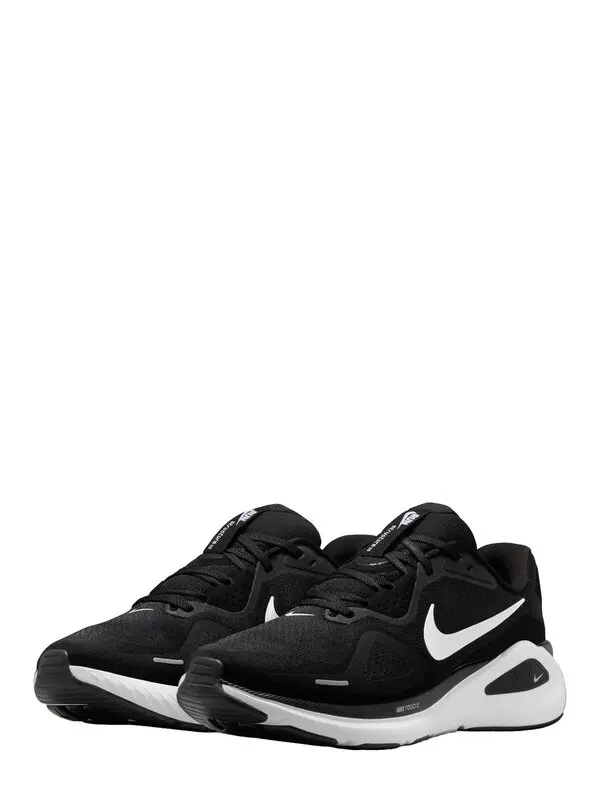 Nike Structure 26 Running Shoe - 002 Black/white