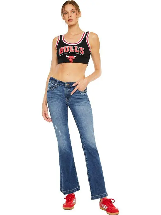 KANCAN Brea Low Rise Bootcut Jeans - Medium Wash