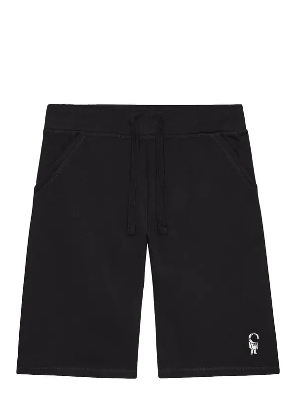 DALIX Relaxed Fit Fleece Short - Black