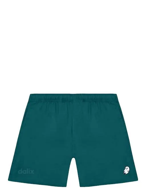 DALIX Ghost Midweight Beach Shorts - Atlantic Green