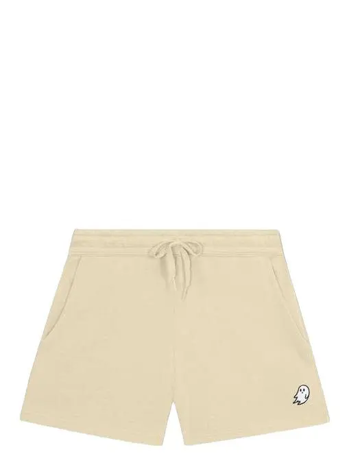 DALIX Fleece Shorts - Bone
