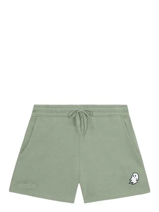 DALIX Midweight Fleece Shorts - Sage