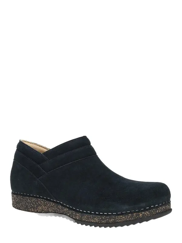 Dansko Muriel Bootie - Black Suede