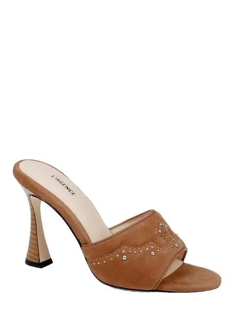 L'Agence Lille Sandal - Sand Suede
