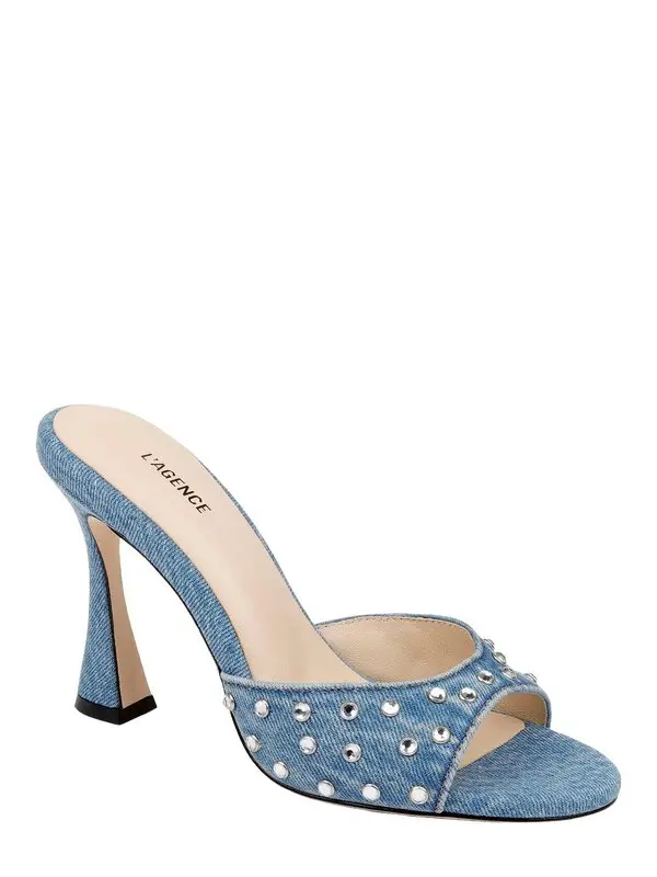 L'Agence Lucienne Sandal - Light Denim