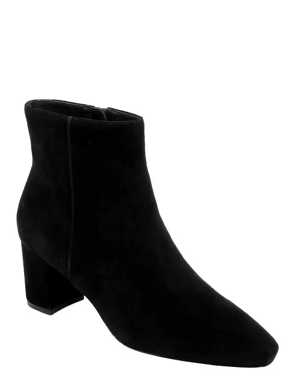 L'Agence Melanie Bootie - Black Suede