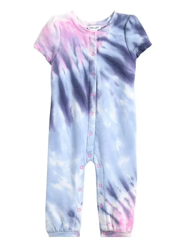 Splendid Tie Dye Fleece Romper - Blooming T Dye