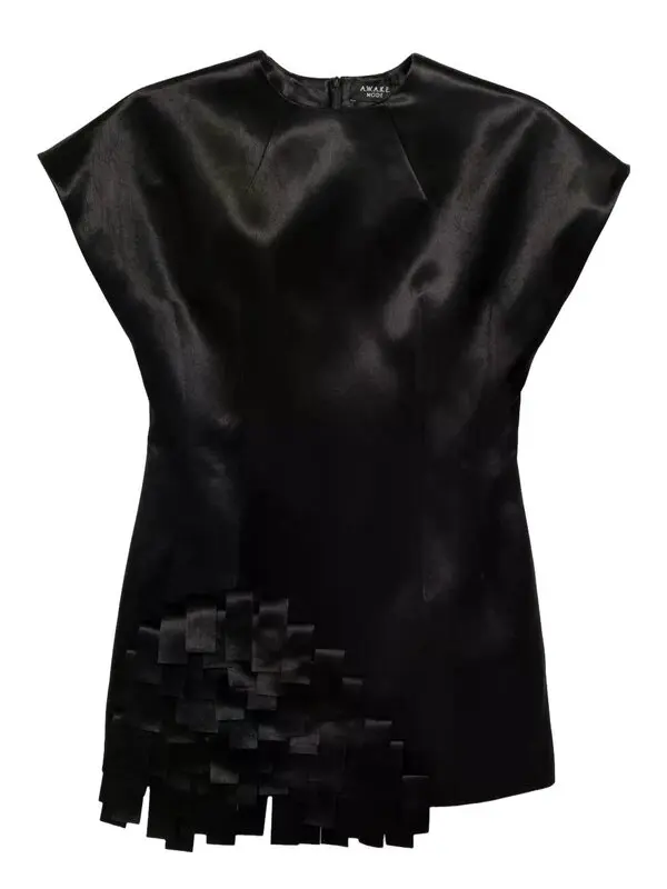 A.W.A.K.E. Mode Rectangle-detail Top - Black