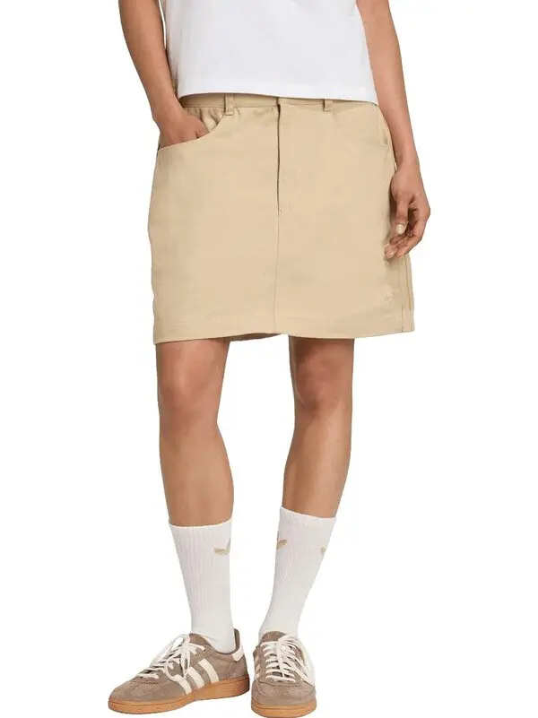 Adidas Firebird Utility Skirt - Stone Khaki