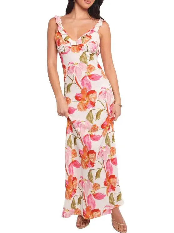 PETAL & PUP Floral Print Sleeveless Dress - Everlyn Floral