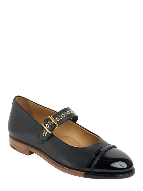 The Office Of Angela Scott Miss Alexa Mary Jane Flat - Black
