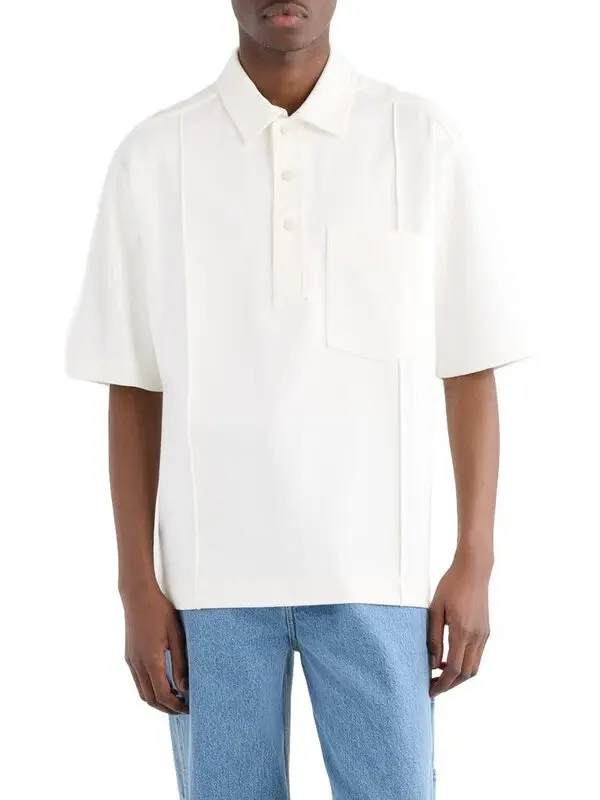 Dries Van Noten Helas Polo - Ivory