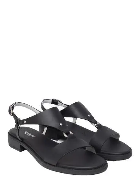 NEROGIARDINI Slingback Sandal - Black