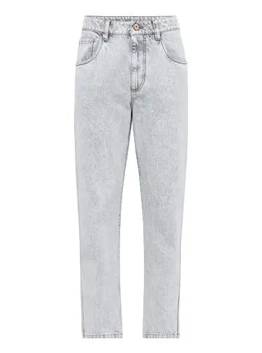 Brunello Cucinelli Straight Trousers - Grey