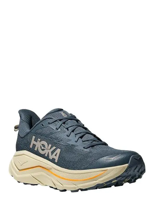 HOKA® Challenger Trail Running Shoe - Faded Navy/pampass Grass