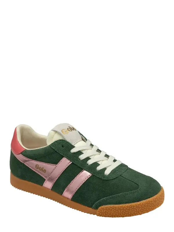 Gola Elan Glitz Sneaker - Evergreen/pink/coral