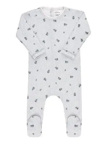 ELY'S & CO. Berry Collection Footie - Blueberry