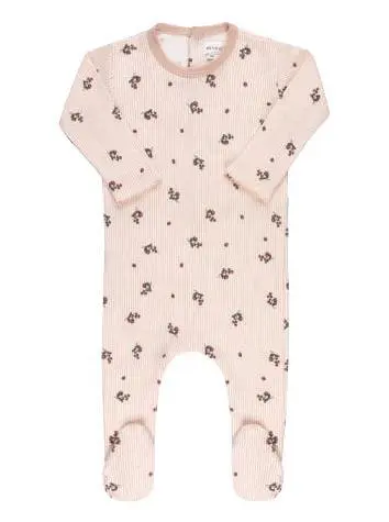 ELY'S & CO. Berry Collection Footie - Strawberry