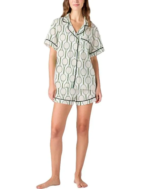 KATIE KIME Printed Lounge Set - Green