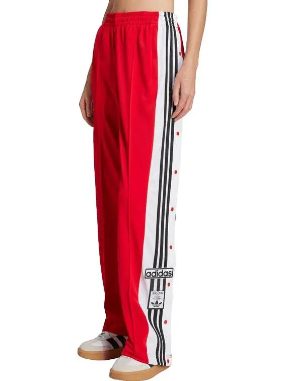 Adidas Adibreak Recycled Polyester Track Pants - Better Scarlet/black