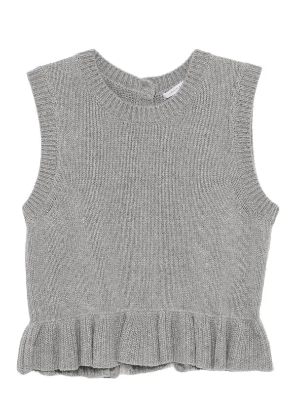 Cecilie Bahnsen Bill Vest - Grey