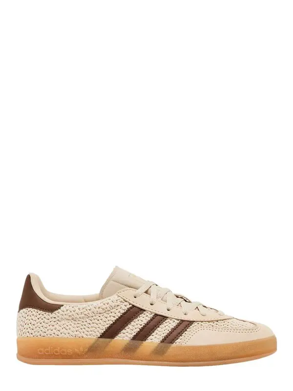 Adidas Gazelle Indoor Crochet Pack Sneakers - Tan