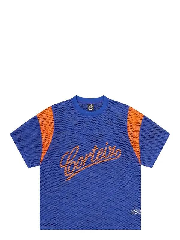 CORTEIZ Mesh Panel Jersey - Blue