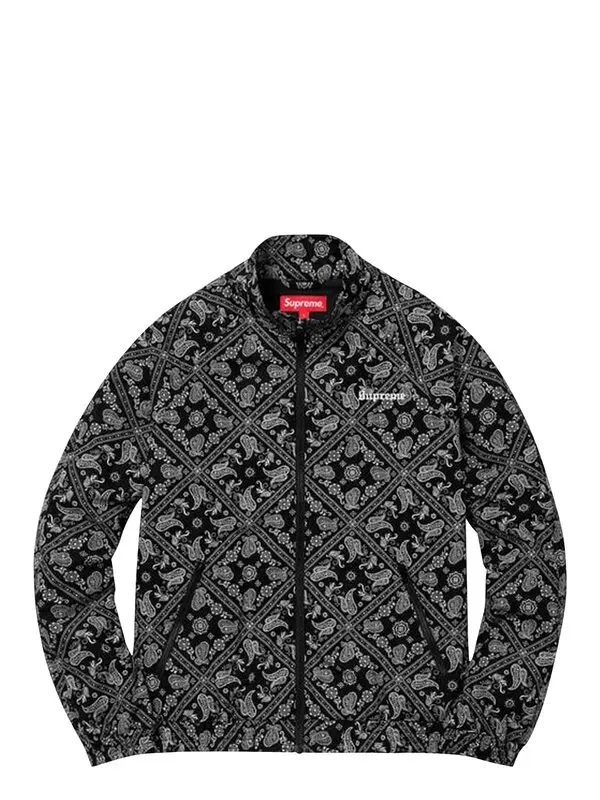 ANTI SOCIAL SOCIAL CLUB Bandana Track Jacket - Black