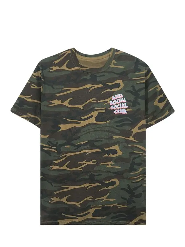 ANTI SOCIAL SOCIAL CLUB Popcorn Camo Tee - Green