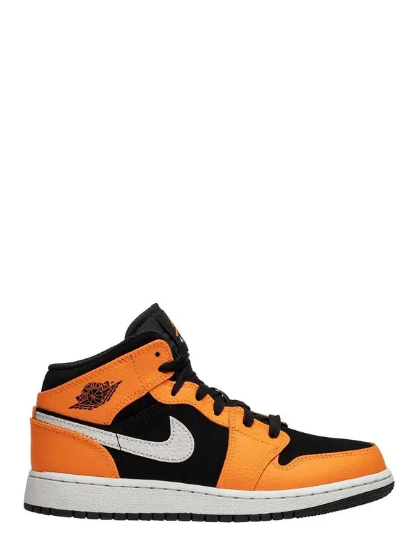 JORDAN 1 Mid Top Sneakers - Orange