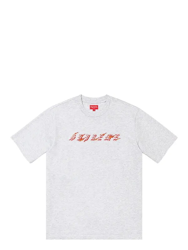 Supreme Flames Short-sleeve Top - Grey