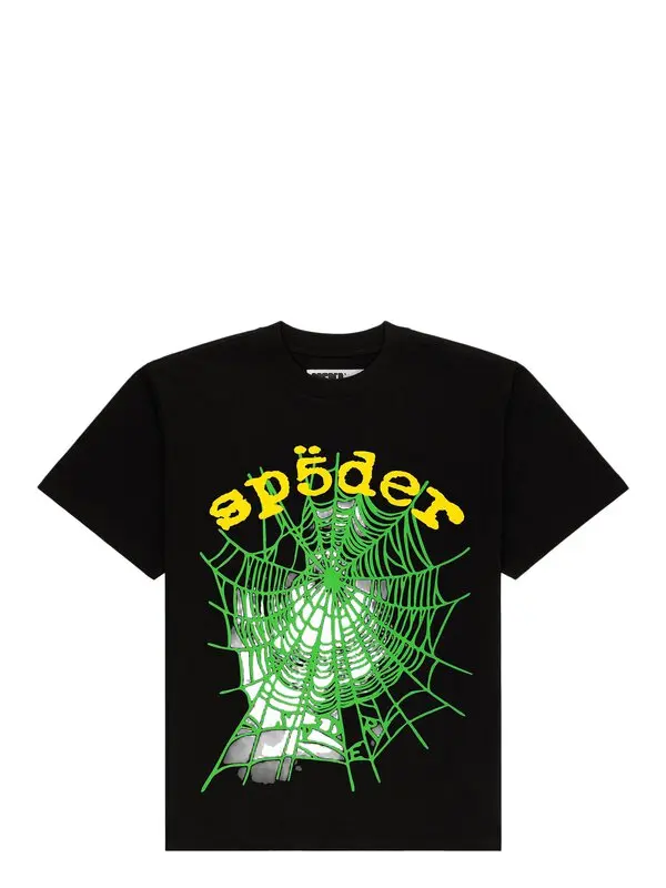 SP5DER Og Web V2 Tee - Black