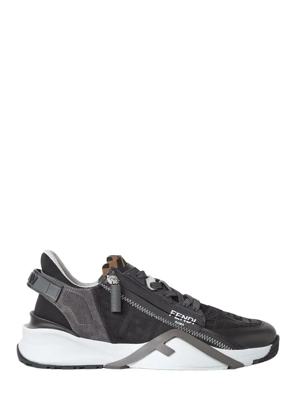 Fendi Flow Slip-on Trainers - Black
