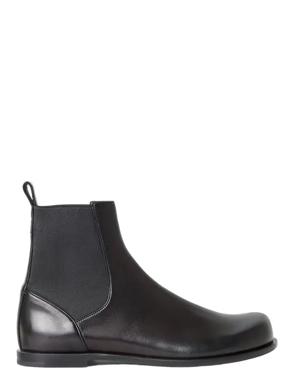 Fendi Ff Squared Chelsea Boots - Black