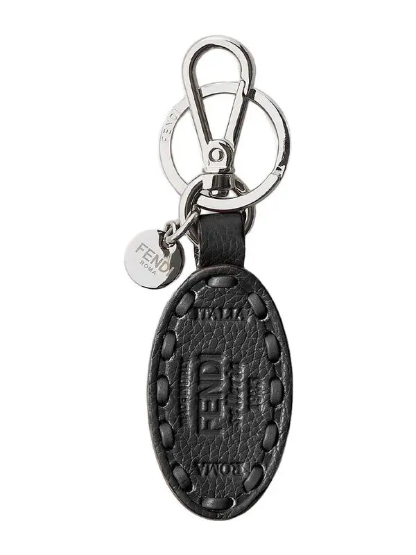 Fendi Selleria Key Ring - Black