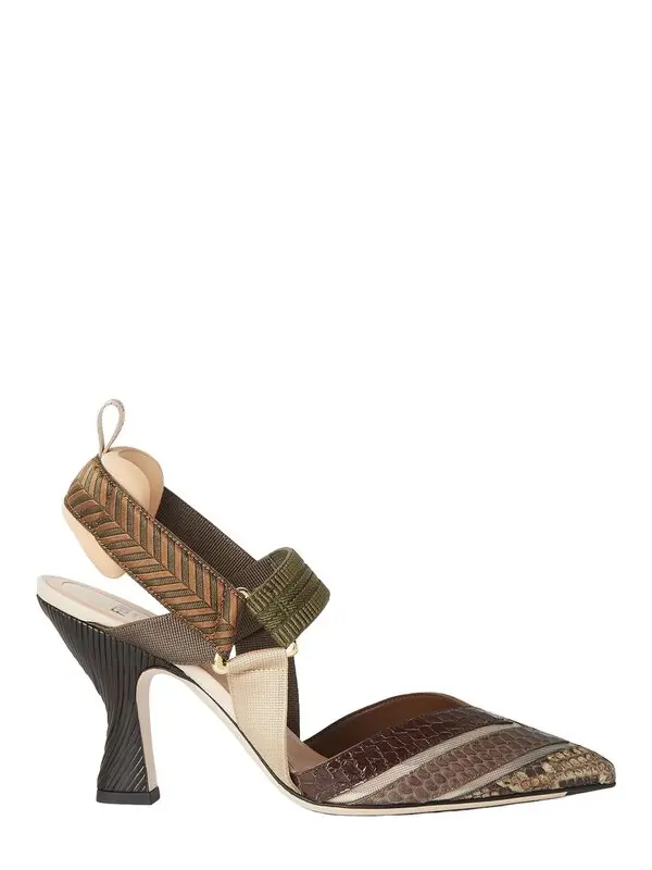 Fendi Colibrì Slingbacks - Multicolour