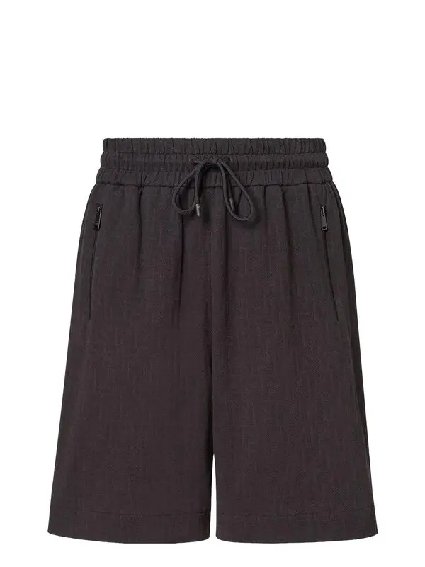 Fendi Bermuda Shorts - Black