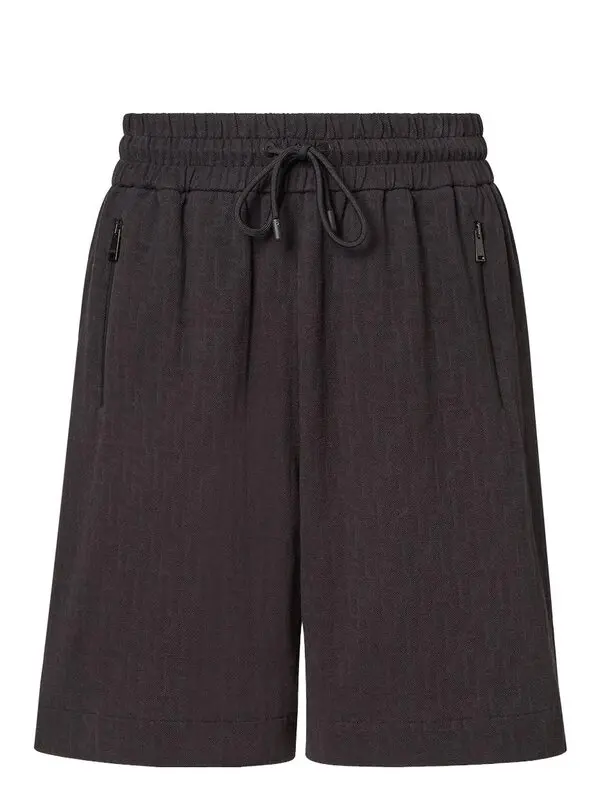 Fendi Bermuda Shorts - Black