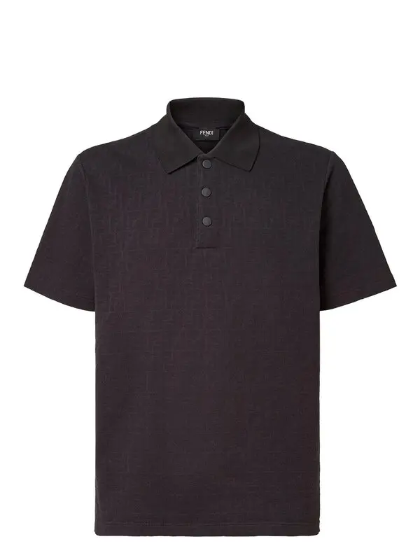 Fendi Polo Shirt - Black