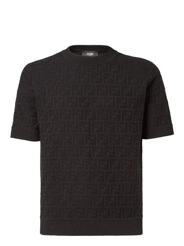Fendi Crew-neck Pullover - Black
